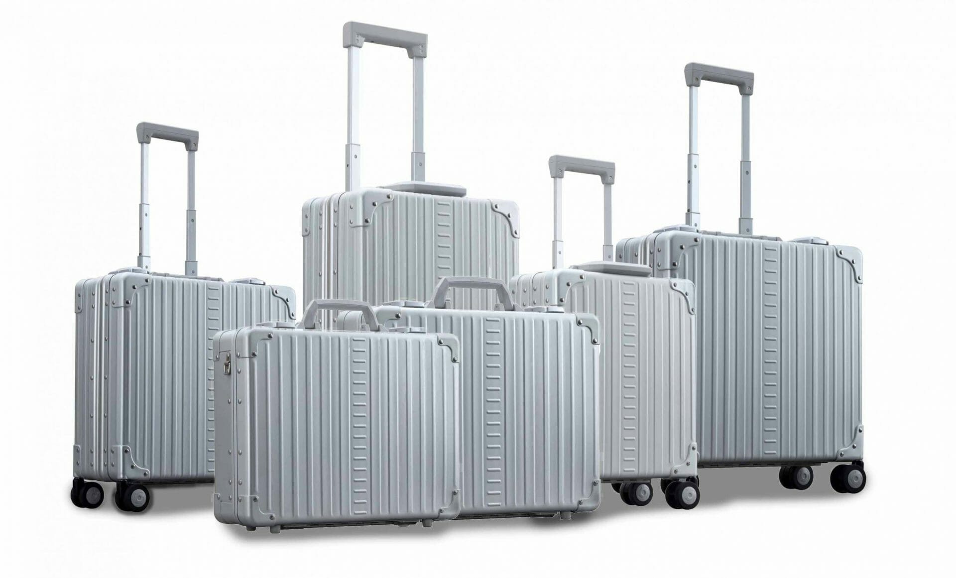 Aluminum Silver Luggage Briefcases, Carry-ons & Checked – aleoncase